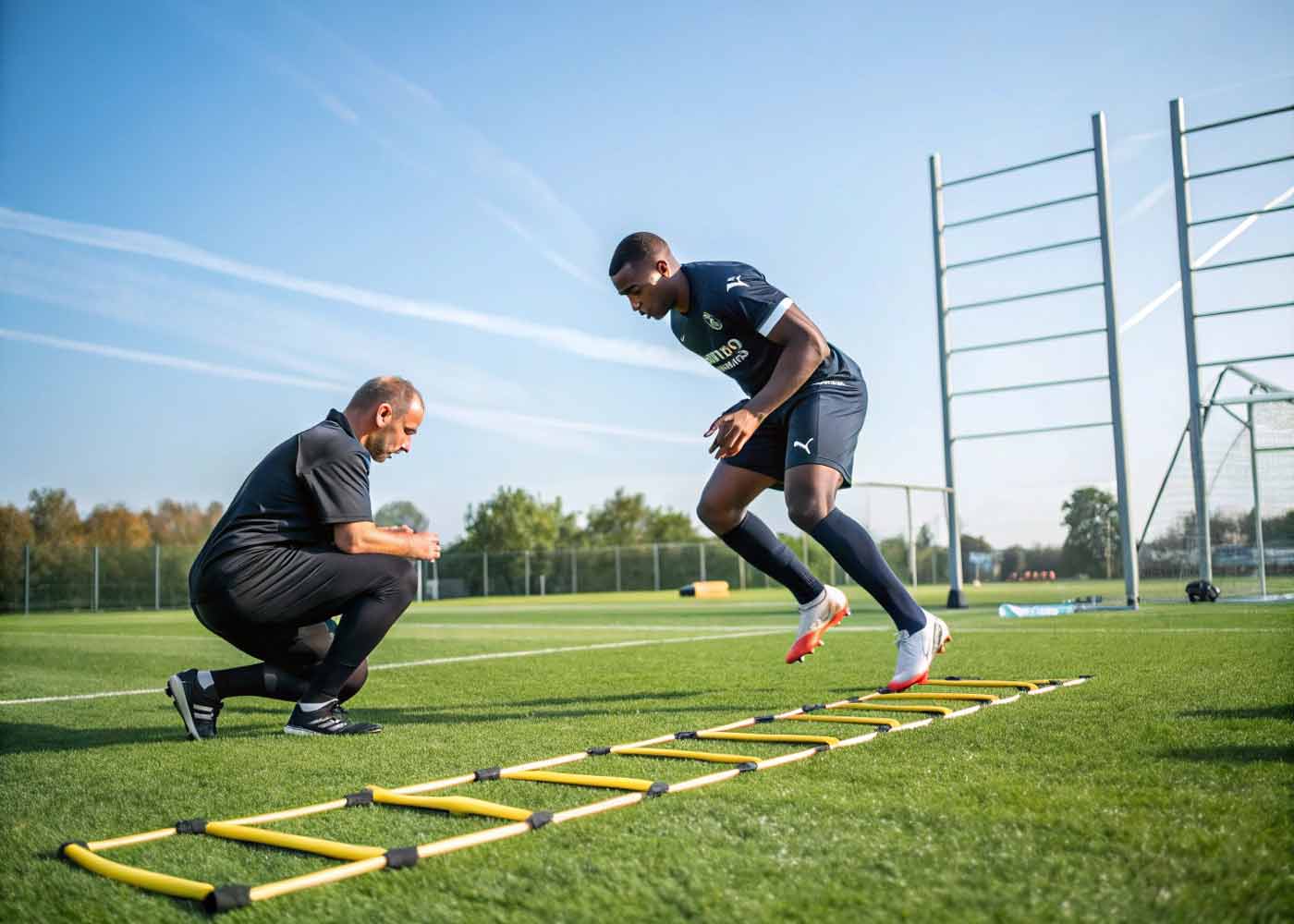 Ejercicios de coordinación fútbol para futbolistas de alto nivel